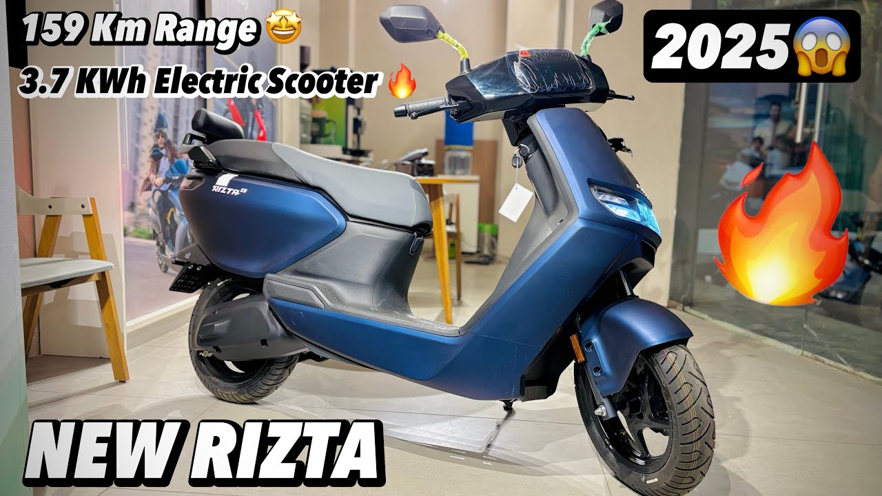 2025 All New Ather Rizta 3.7 KWh Electric Scooter Review ️| 159 Km ...