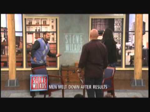 Men Melt Down After Results | The Steve Wilkos Show - YouTube