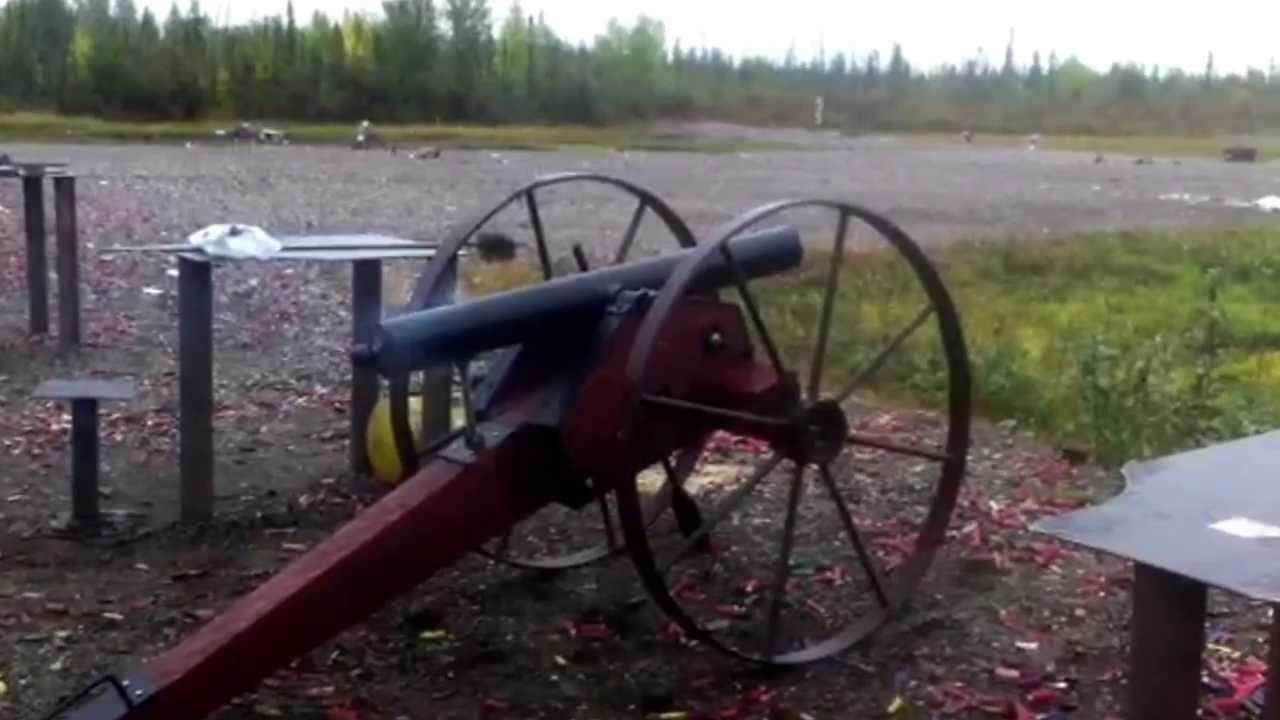 Home Built Cannon - YouTube
