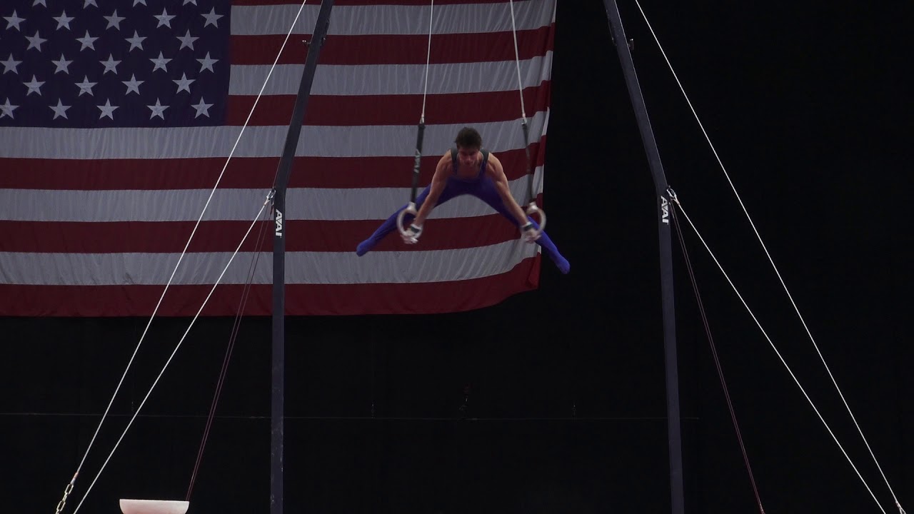 Michael Jaroh - Still Rings – 2018 U.S. Gymnastics Championships ...