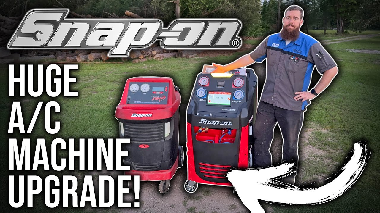 HUGE A/C Equipment Upgrade! Tackles Both R134 & 1234YF Systems! New ...