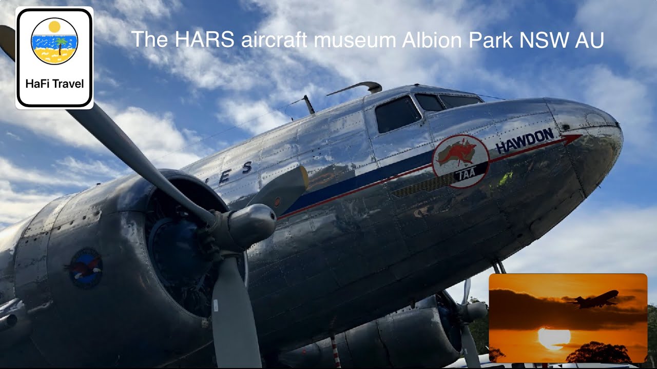 HARS Aircraft museum Albion Park NSW and some pics and footage of B747 ...