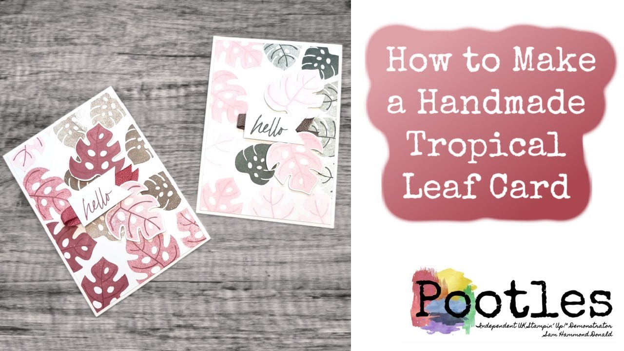 DIY Tropical Paradise: How to Make a Stunning Handmade Tropical Leaf ...