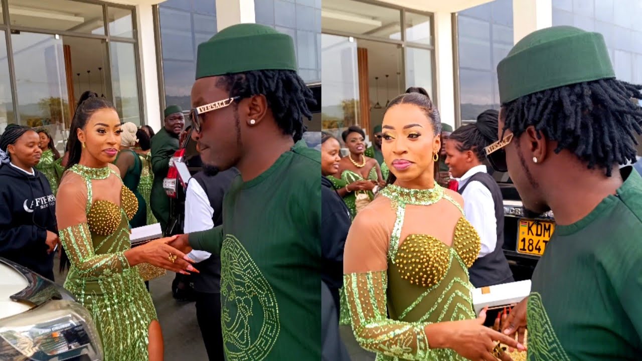 DIANA BAHATI AND BAHATI GRAND ARRIVAL AT THEIR STYLIST EXPENSIVE ...