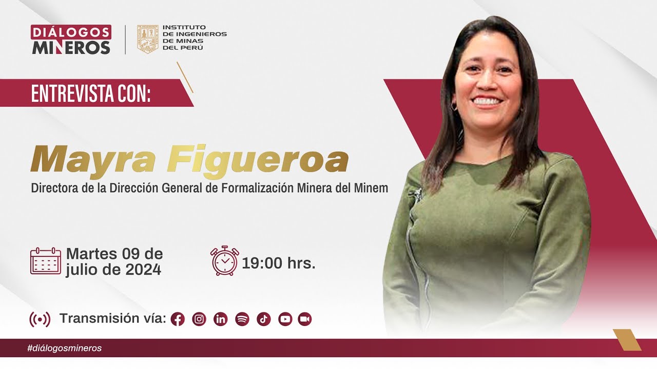 Mayra Figueroa, Directora de la Dirección General de Formalización ...