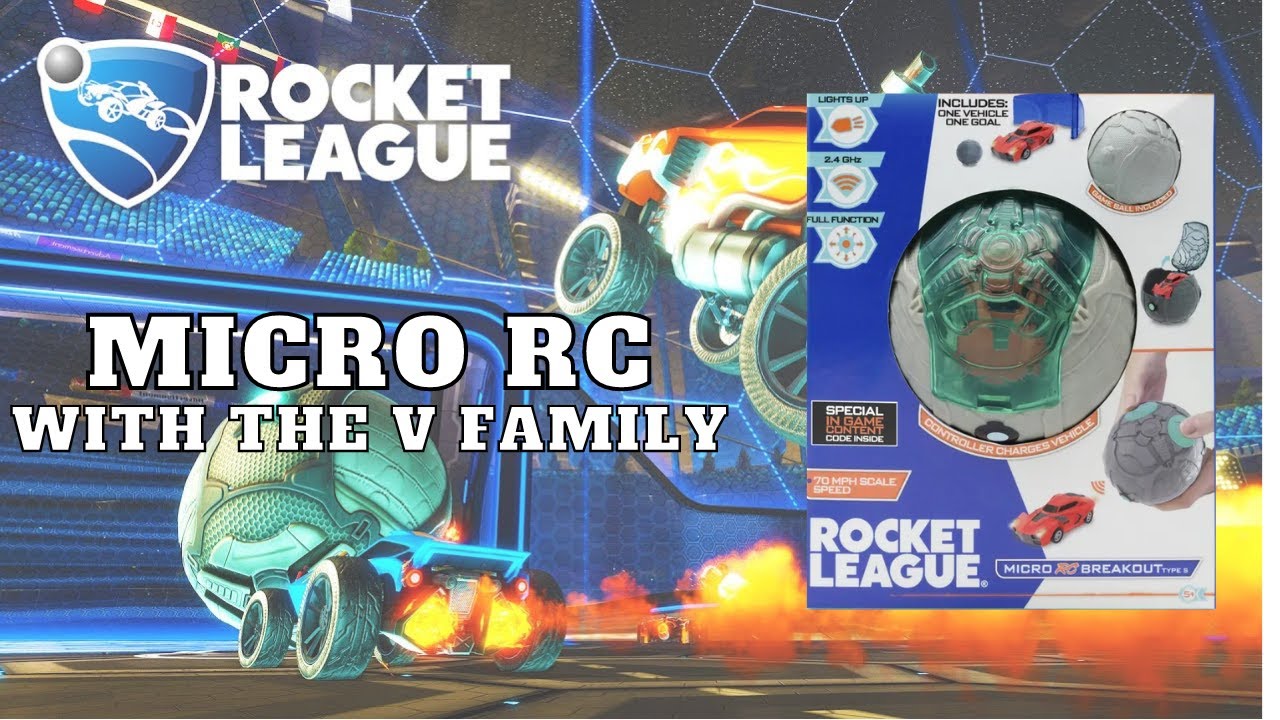 Rocket League Micro RC unboxing - YouTube