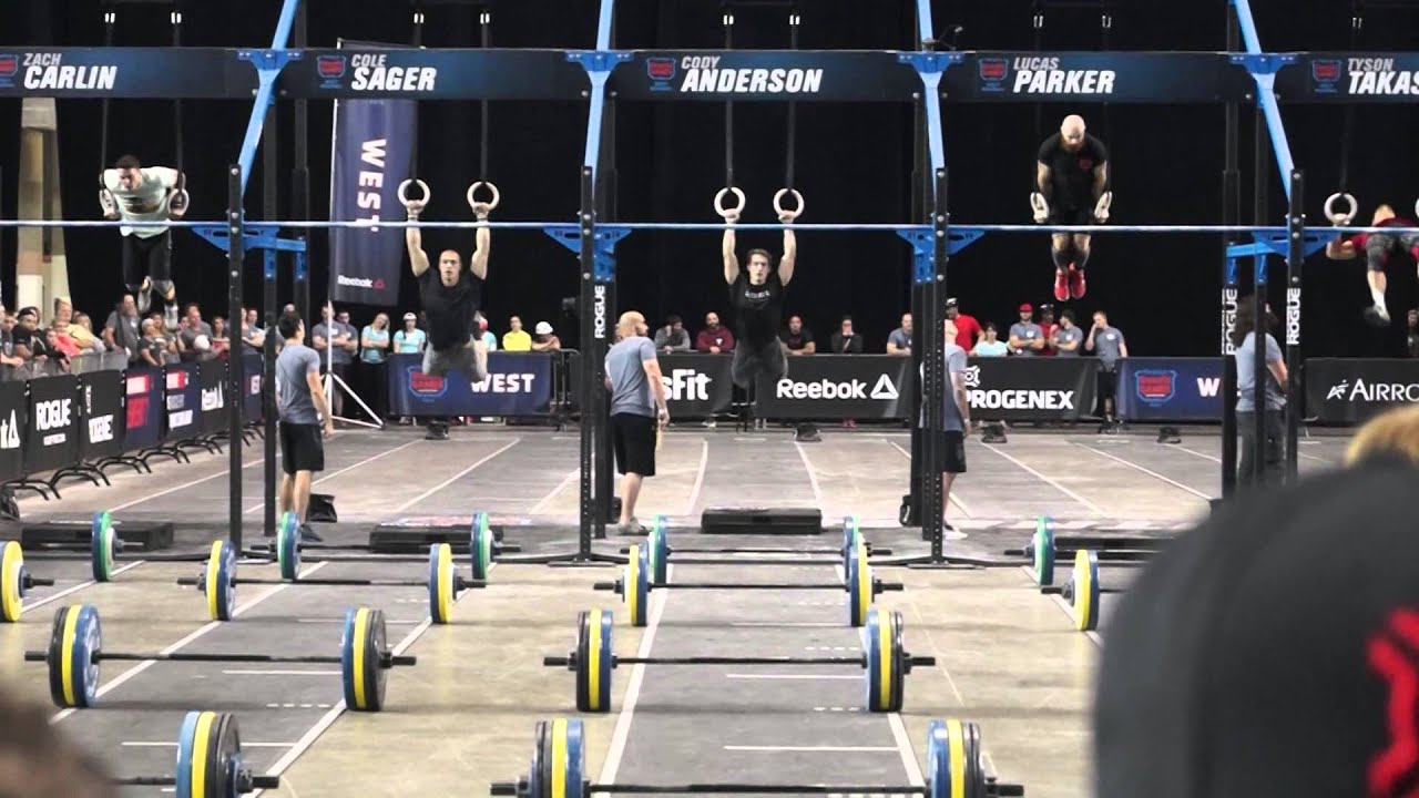 Cole Sager and Cody Anderson Crossfit West Regional 2015 - YouTube