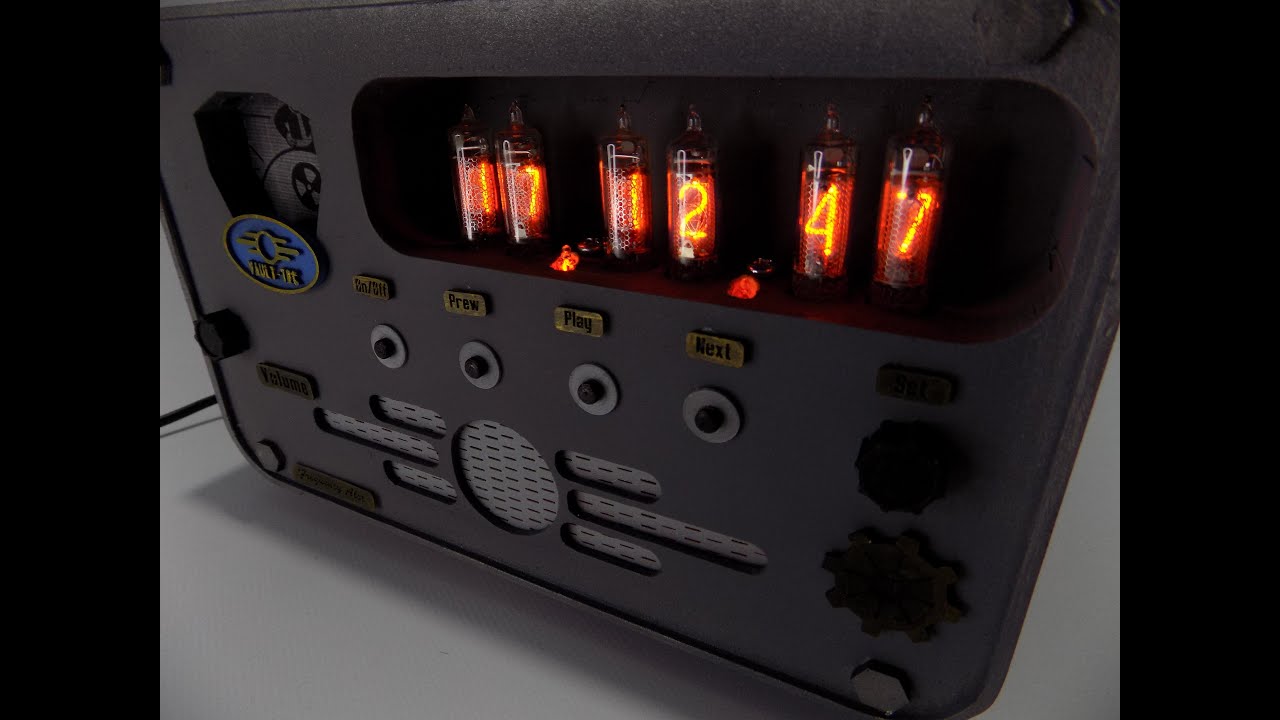 Fallout Radio/Clock Real size - YouTube
