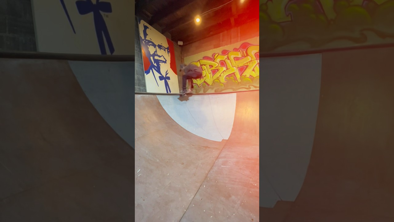 Front side smith grind grab variations skateboarding in the life bowl ...