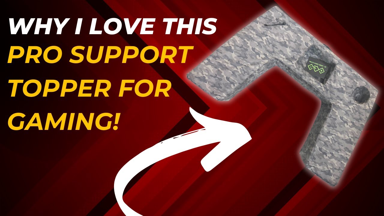Review and Demo of Pro Support Topper for Gaming - YouTube