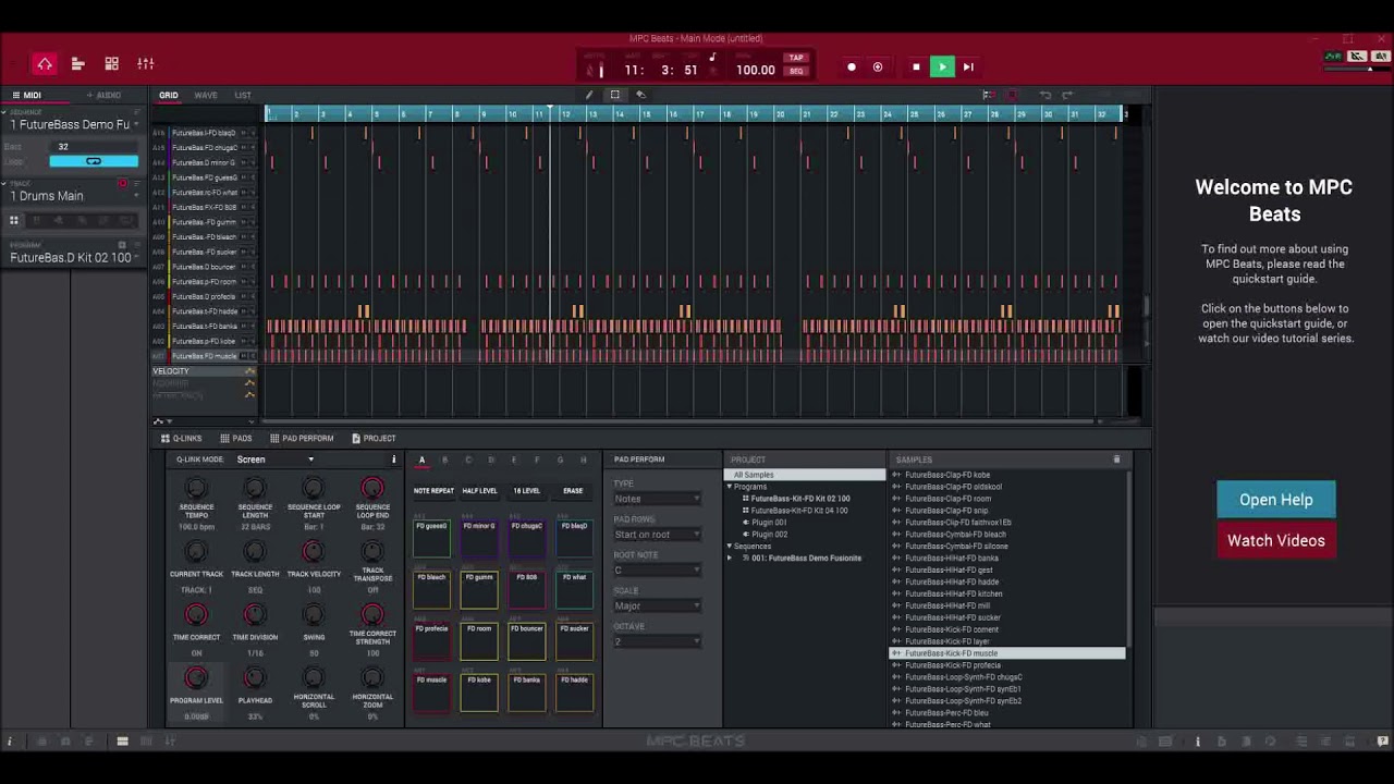 MPC Beats free by akaipro - YouTube