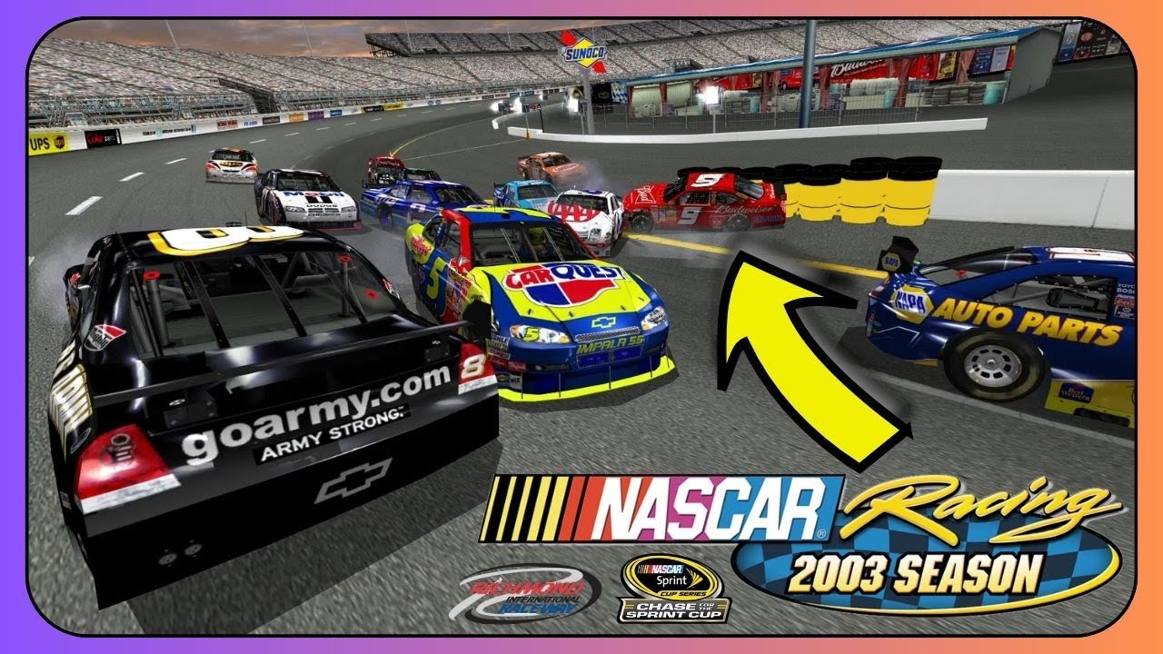 EVERYBODY MISSED PIT ROAD!!! | NR2003 Career Mode // 2008 COT Carset // Race 28/36 - YouTube