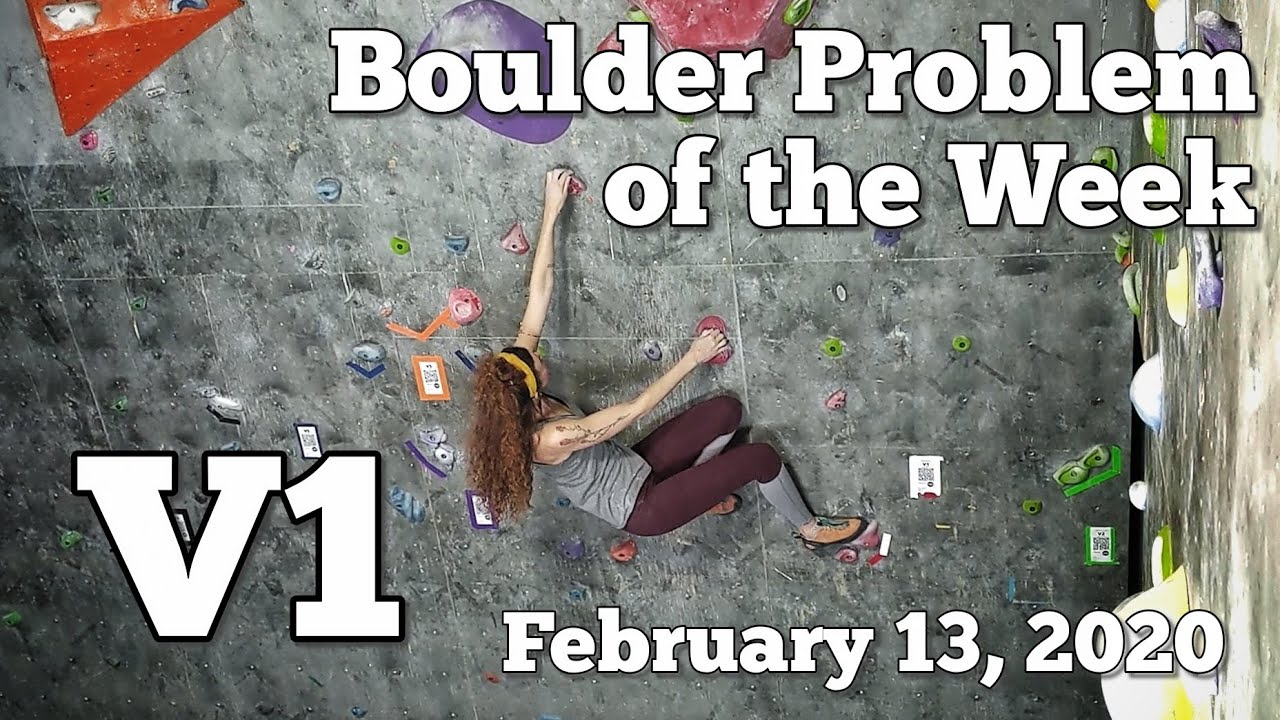 ARCH - Boulder Problem of the Week - A Red V1 But First We Stretch ...