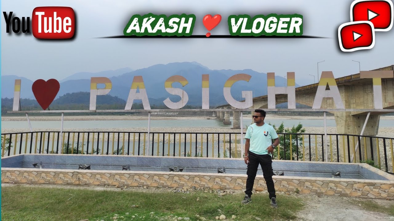 Ranaghat Bridge ️Pasighat |Arunachal pradesh | most beautiful bridge ️# ...