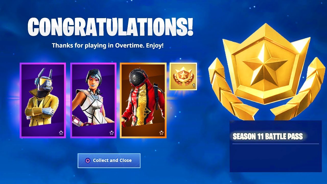 The FREE OVERTIME REWARDS in Fortnite! - YouTube
