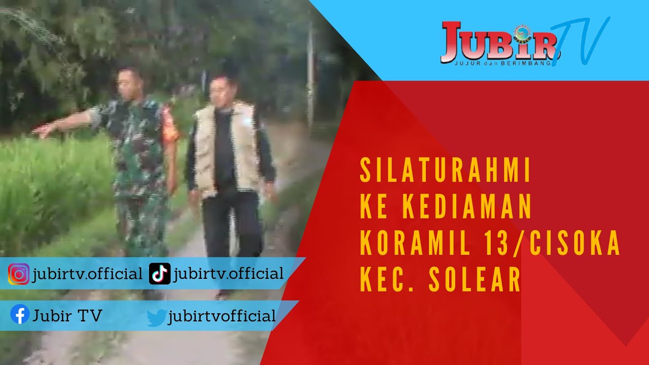 SILATURAHMI KE KEDIAMAN KORAMIL 13/CISOKA - KEC. SOLEAR - YouTube