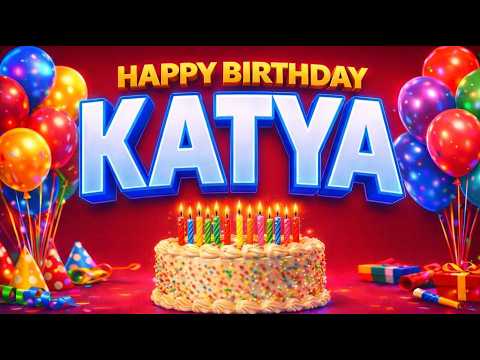 Happy Birthday Katya 🎉 | Birthday Song for Katya | Happy Birthday to Katya Rock Version