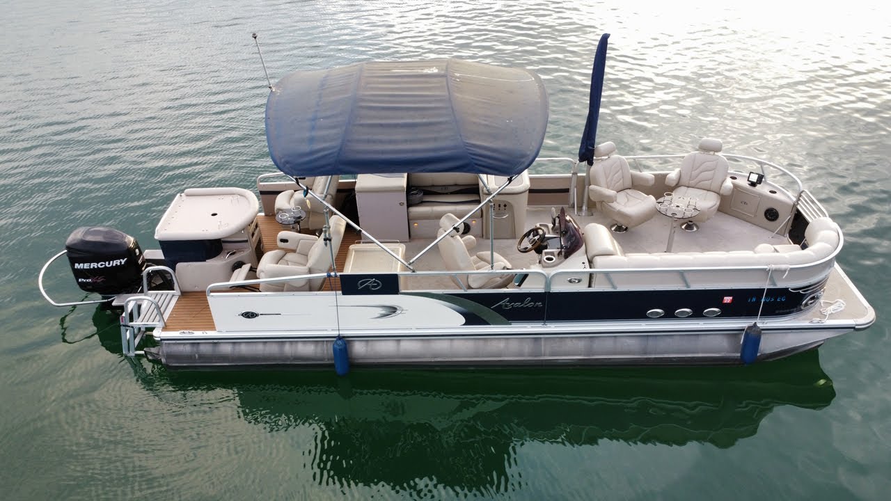 2011 Avalon Paradise 2685SB Tritoon with 200HP Mercury Outboard Motor ...