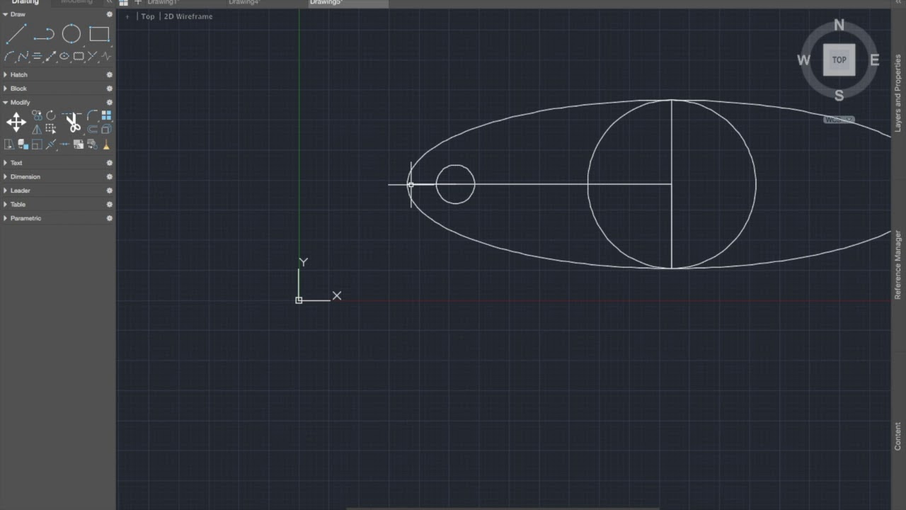 How To Draw 2.89 Bar Locking Plate in Autocad - YouTube