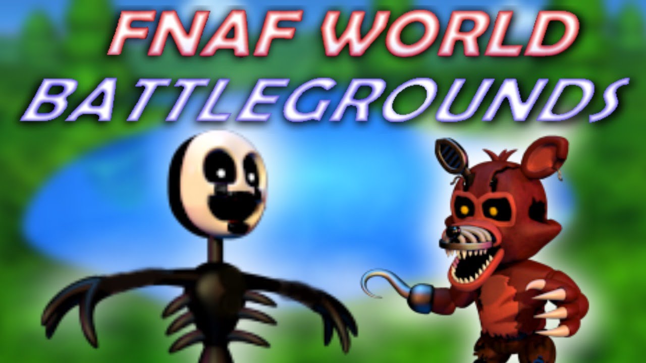 MULTIPLAYER! | FNaF World: Battlegrounds - YouTube