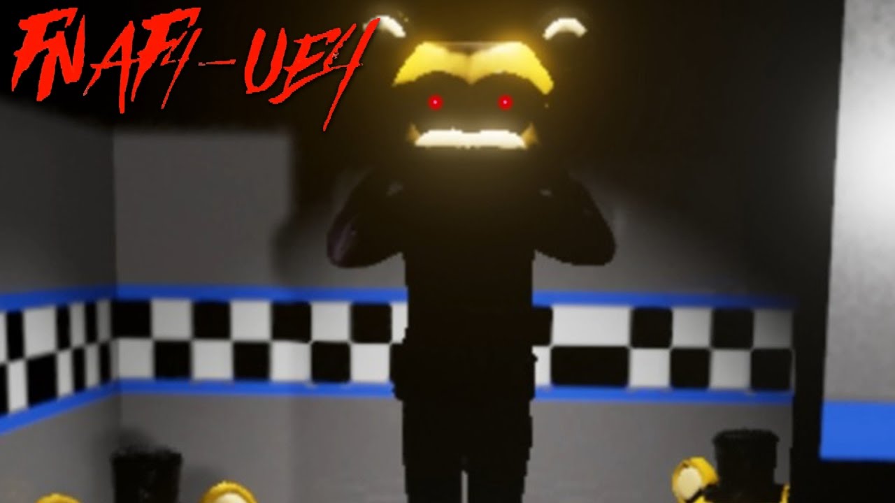 THE MAN BEHIND FREDDY'S ANIMATRONIC | FNAF 4 3D Free Roam (Night 1-2 ...