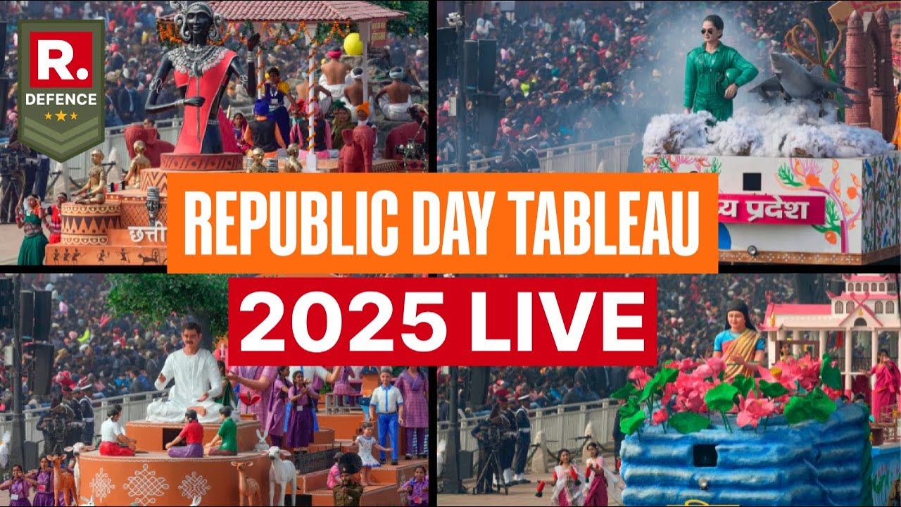 Republic Day Tableau 2025 LIVE: India's Cultural Display At Its Vibrant ...