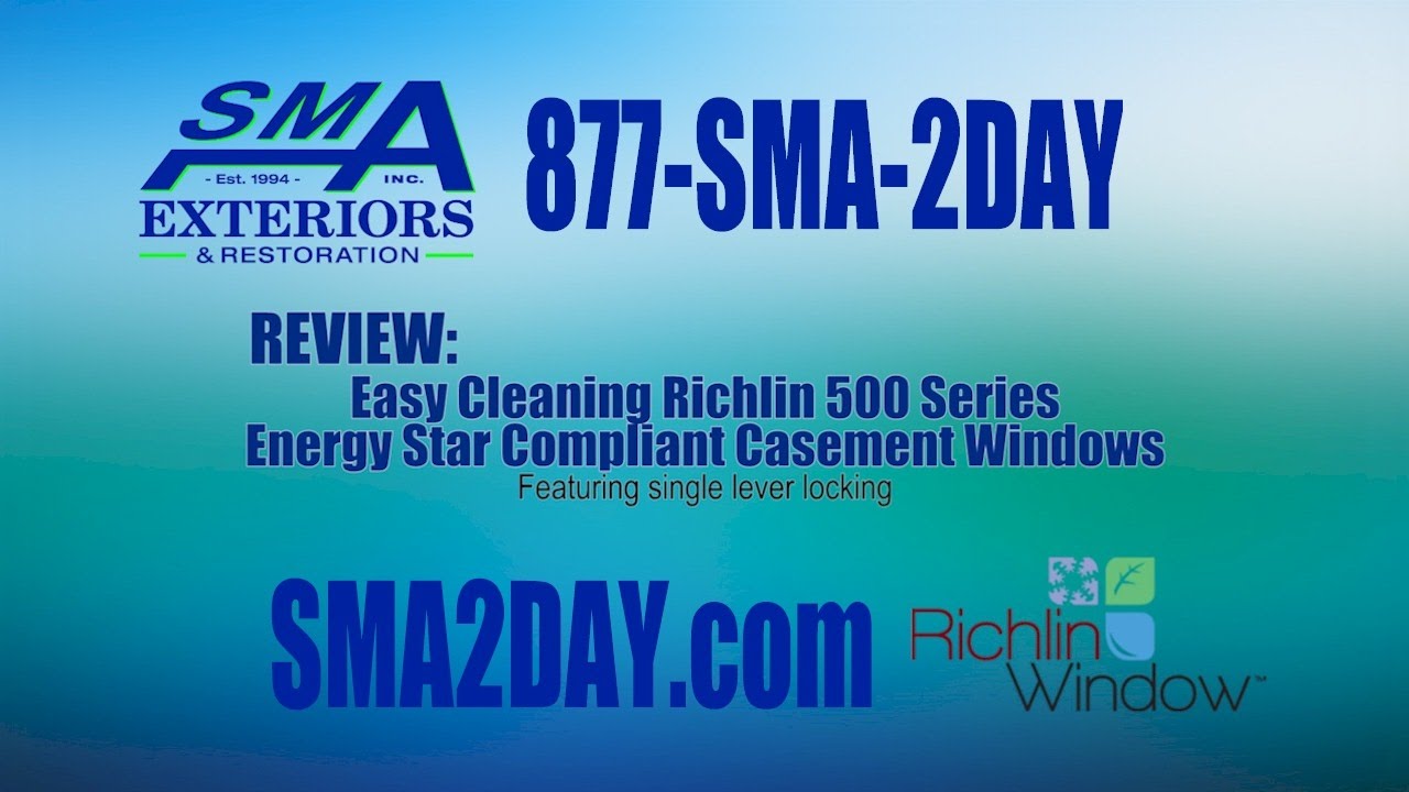 REVIEW Easy Cleaning Richlin 500 Series Energy Star Compliant Casement ...