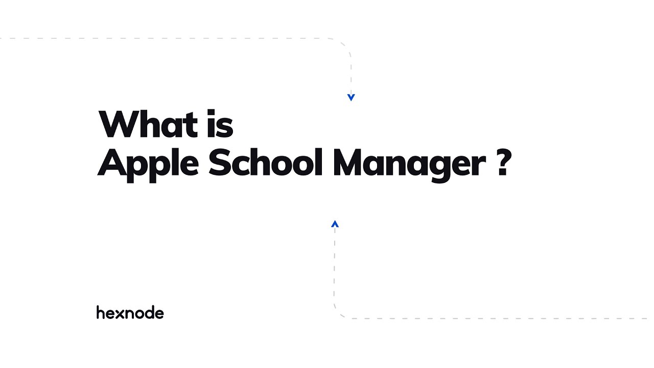What is Apple School Manager? - YouTube