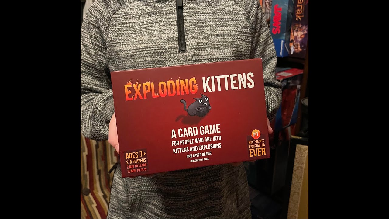 Exploding Kittens: The Cabbage Patch Game Review Episode 2 - YouTube