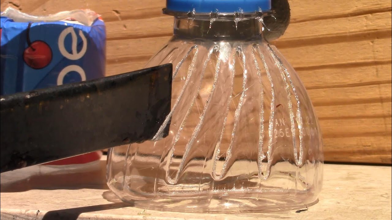 How to restore your Pepsi bottle! - Reverse melting hot knife - YouTube