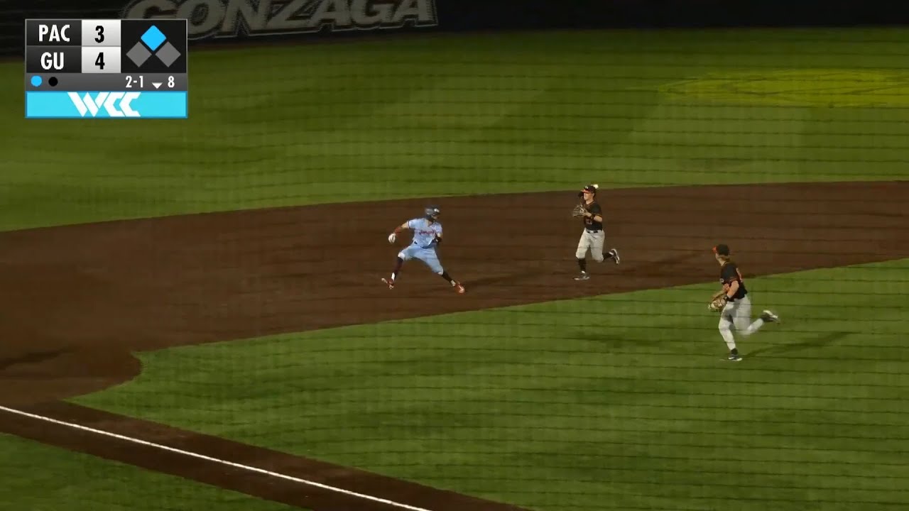 Peyton Miller - Pacific Tigers Baseball - Defensive Highlights at ...