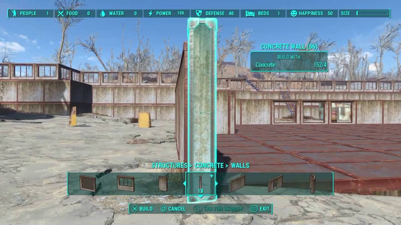Fallout 4 Building A Compound - YouTube