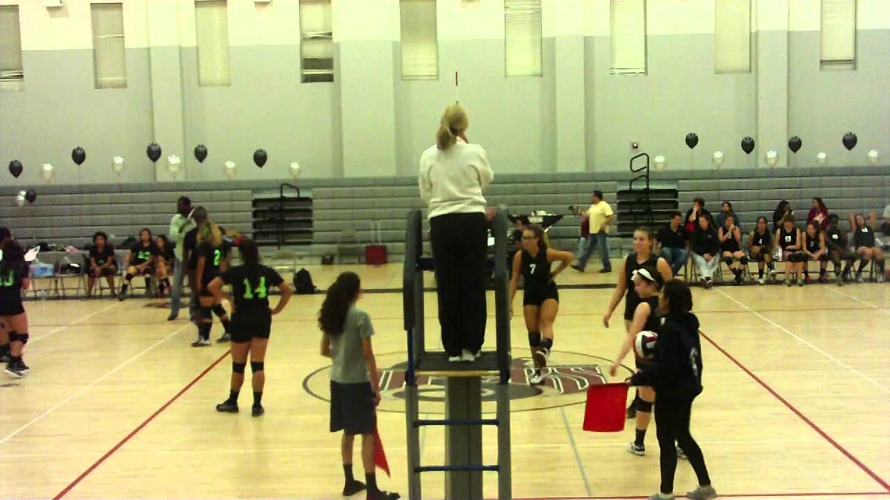 Dorsey High School Girls Volleyball 2014-15 vs VAAS LA City ...