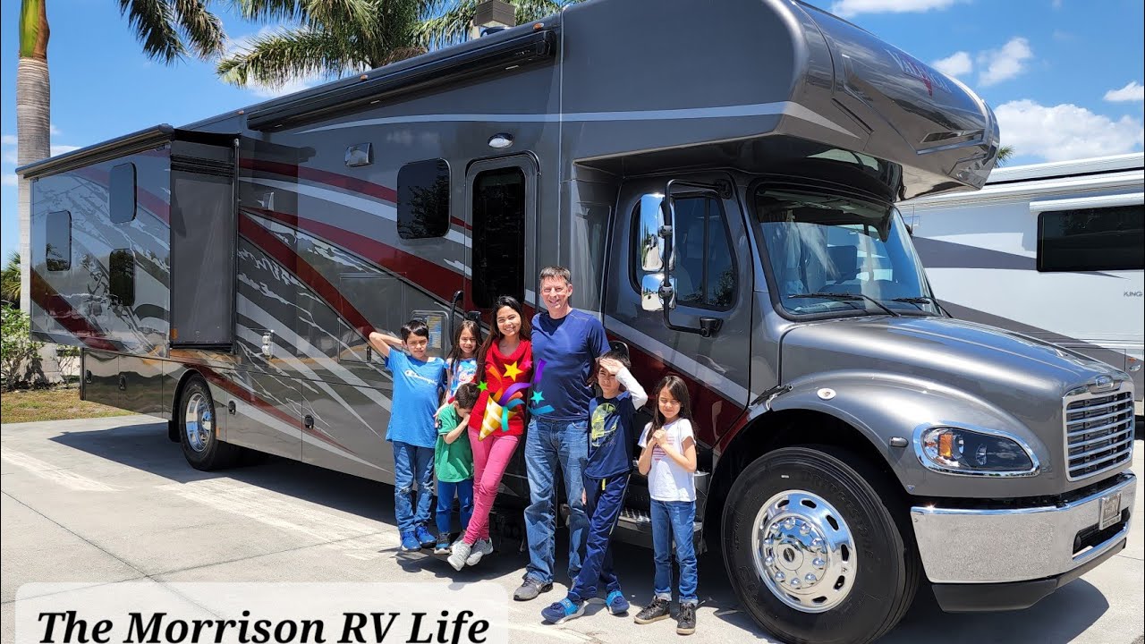 Inside Look of Our RV Motorhome Renegade Valencia 38BB - YouTube
