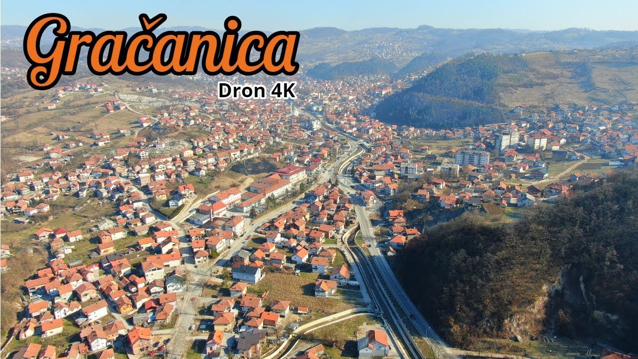 Gračanica iz zraka | Dron Mavic 2 Zoom [4K] - YouTube