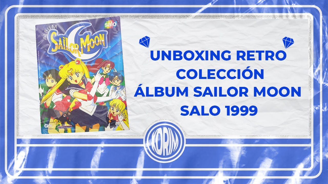 UNBOXING/REVIEW RETRO COLECCIÓN ÁLBUM SAILOR MOON SALO 97 UNO DE LOS ...