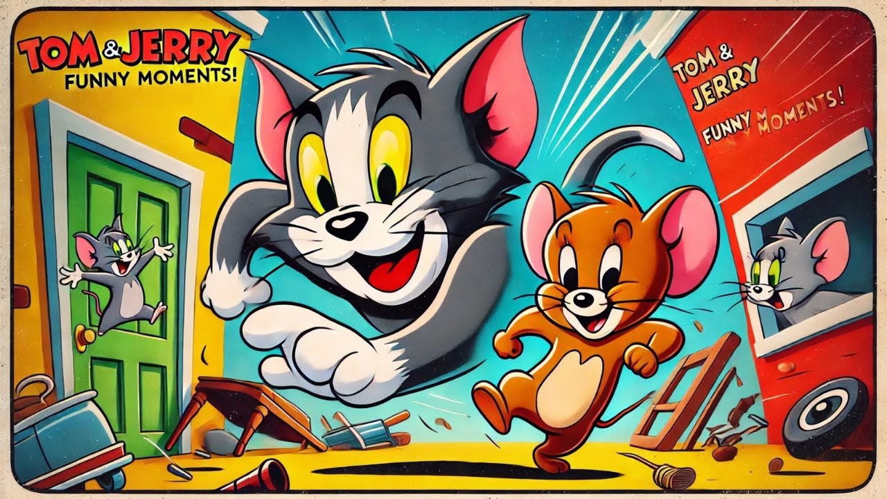 Tom and Jerry Funny Moments 😂 | Best Classic Cartoon Compilation 🎬 ...