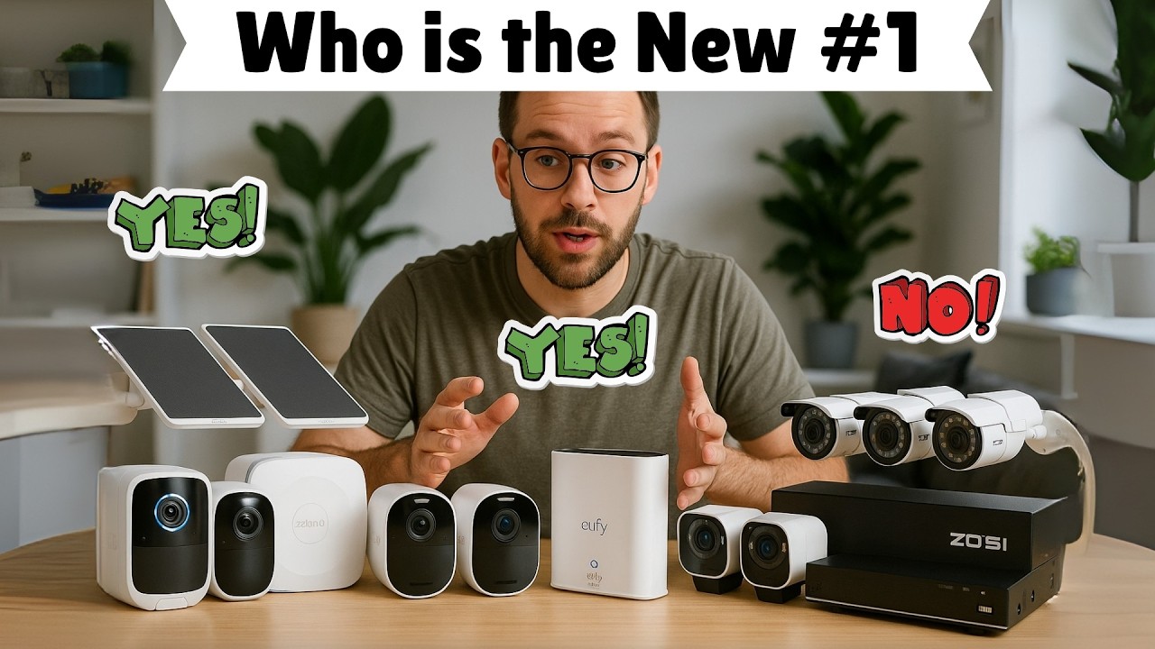 5 Best 4K Security Cameras 2025 – Watch Before You Buy - YouTube