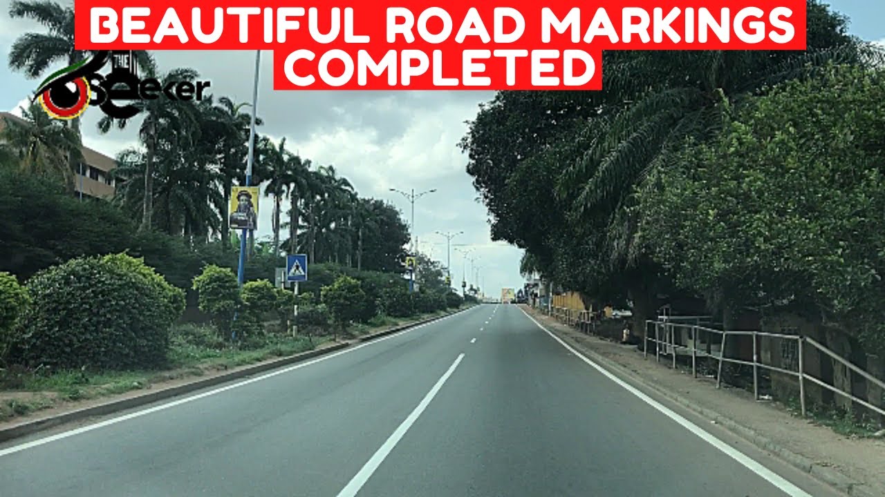 Finally! Road Markings Completed on the Suntreso to Suame Roundabout ...