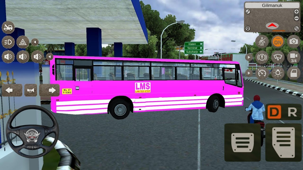 Kerala Bus Mod In Bus Simulator Indonesia - Bussid Bus Mod - Bus game ...