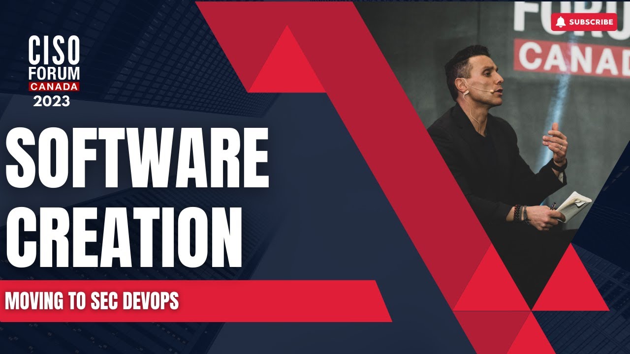 CISO Forum 2023 | Moving to Sec DevOps in Software Creation - YouTube