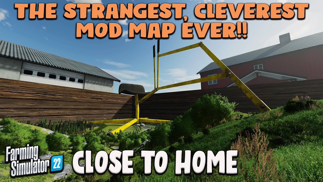“CLOSE TO HOME” FS22 MAP TOUR! | BRILLIANT NEW MOD MAP! | Farming ...