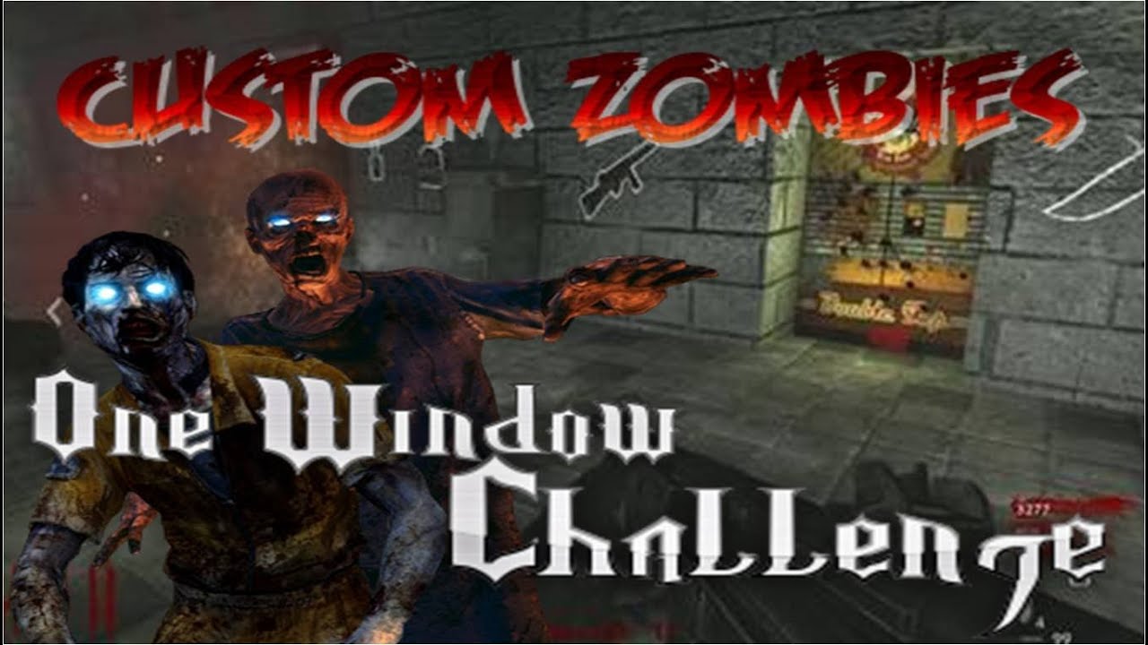 ZM One Window Challenge | First Attempt | Custom Zombies - YouTube