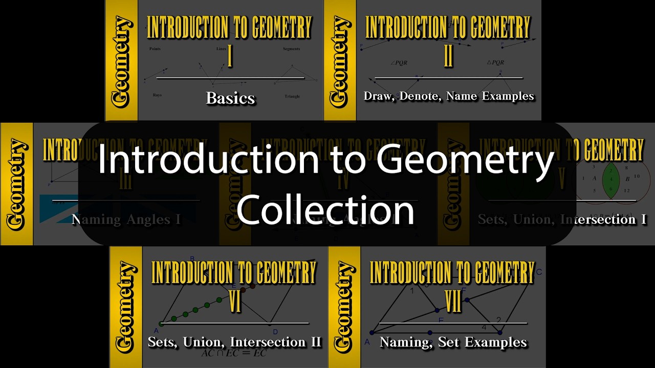 Introduction to Geometry - Collection - YouTube