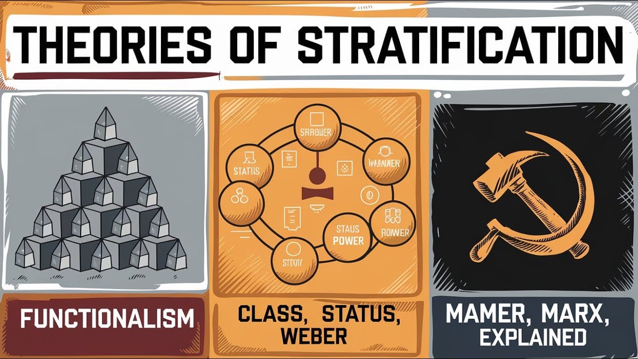 Theories of Stratification: Functionalism, Weber, and Marx Explained ...
