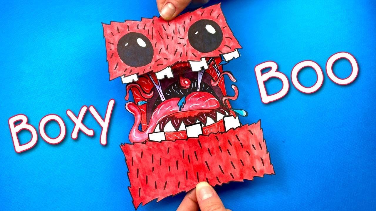 Boxy Boo Drawing Compilation. Project Playtime How To Draw Tutorial ...