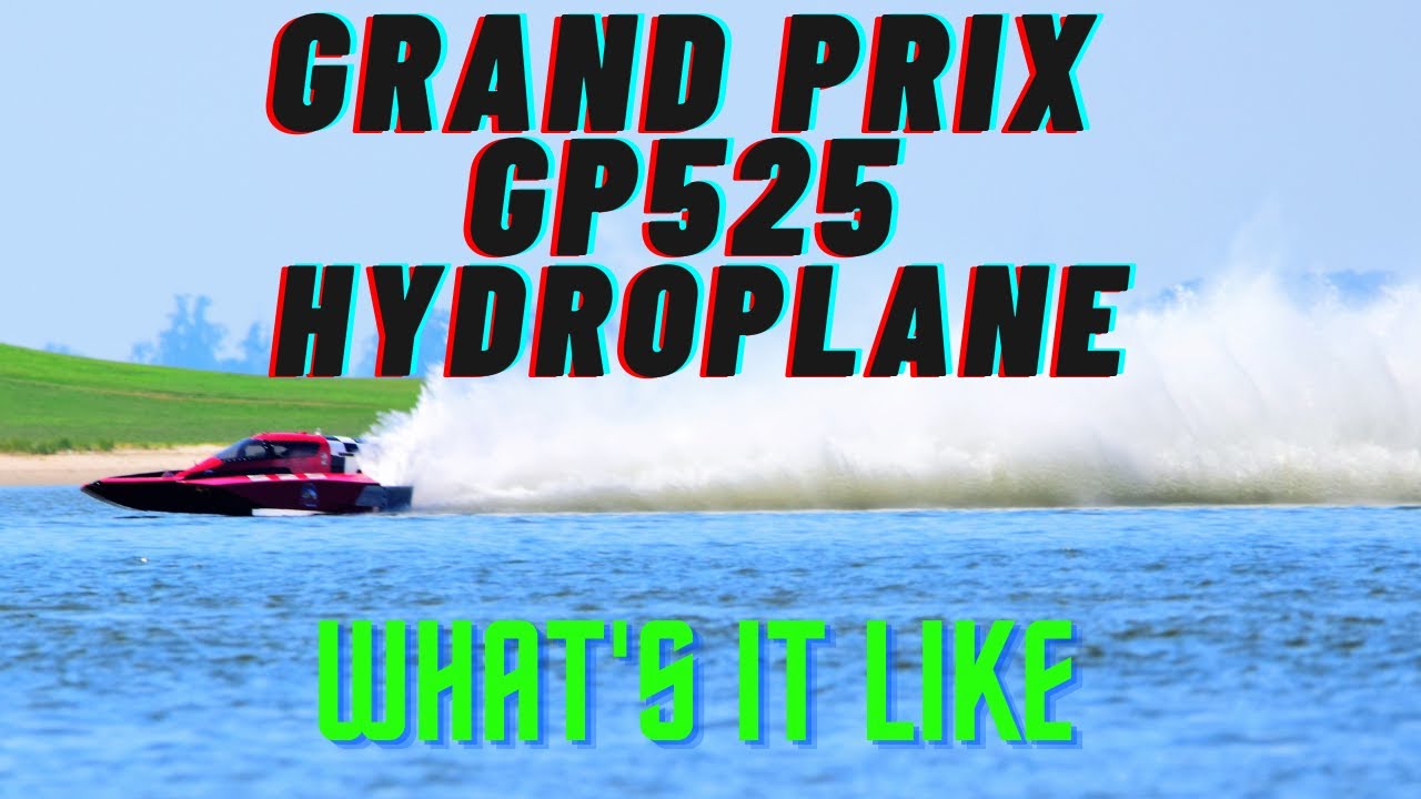What it looks like in a Grand Prix Hydroplane. GP525 - YouTube