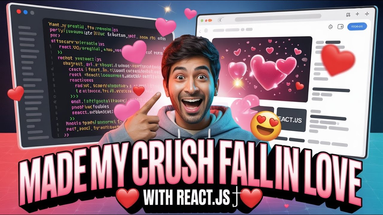 She Fell for My Code ️ | React.js Love Project Tutorial - YouTube