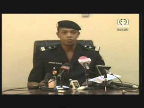 Conférence de presse de la Direction de la Police Nationale avec le ...