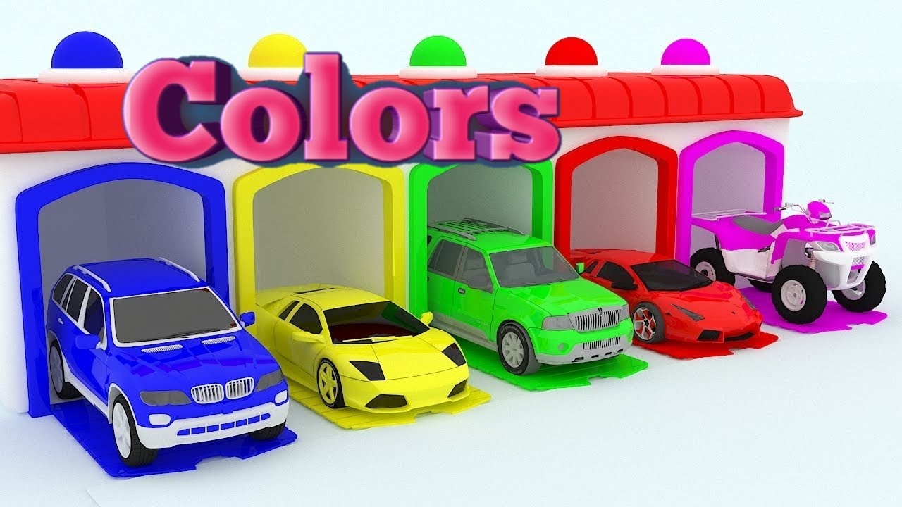 Color Song | Learn Colors With Cars - YouTube